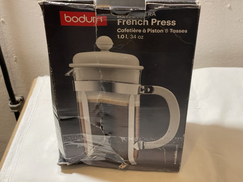 Bodum French Press Coffee maker, 8 cup, 1.0 l, 34 oz