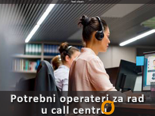 Potrebni operateri za rad u call centru