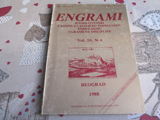 ENGRAMI časopis za kliničku psihijatriju 1988