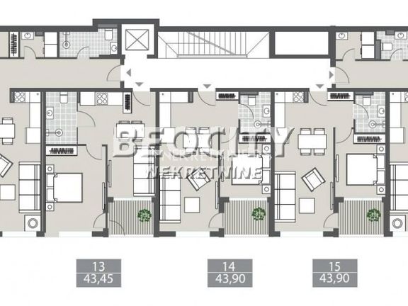 Tivat, Centar, Markuševina , 3.0, 74m2, 299700EUR