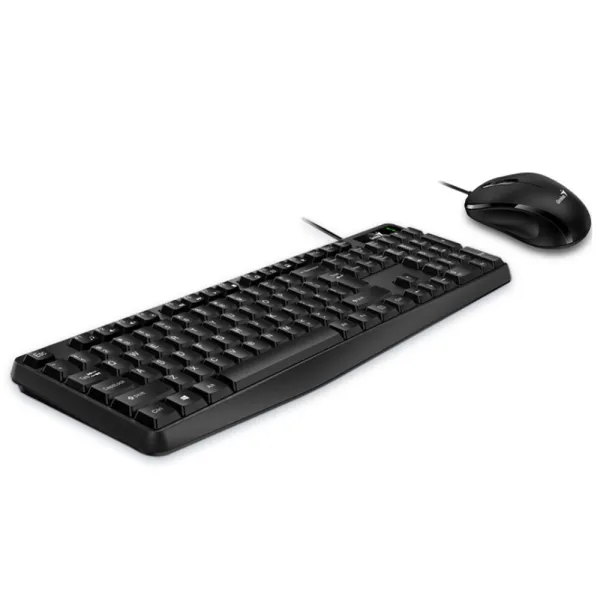 GENIUS KM-170 USB YU crna tastatura+ USB crni miš