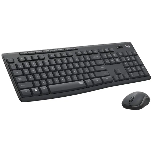 LOGITECH MK295 Silent Wireless Combo US tastatura + miš crna