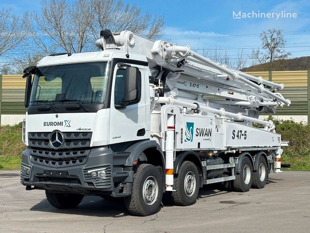 Nova Mercedes-Benz Arocs 5 4542 8x4 SWAN TSP 47-5 160RZ ( 47m ) pumpa za beton