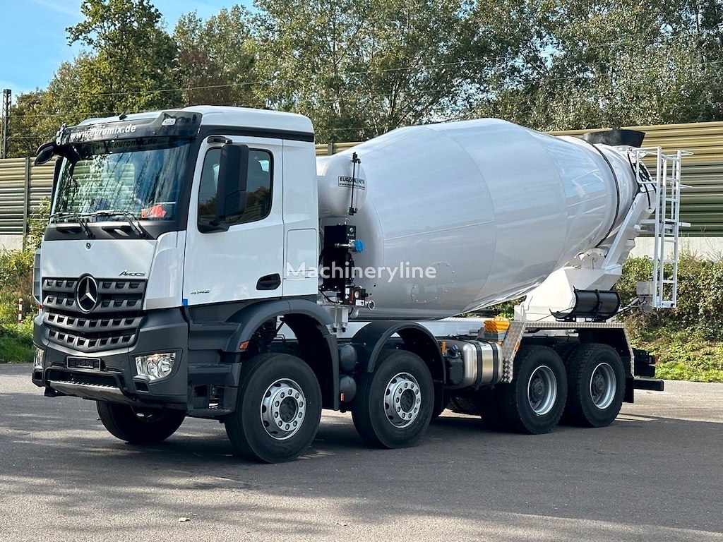 Novi Euromix MTP na šasiji Mercedes-Benz 4145 kamion s mešalicom za beton