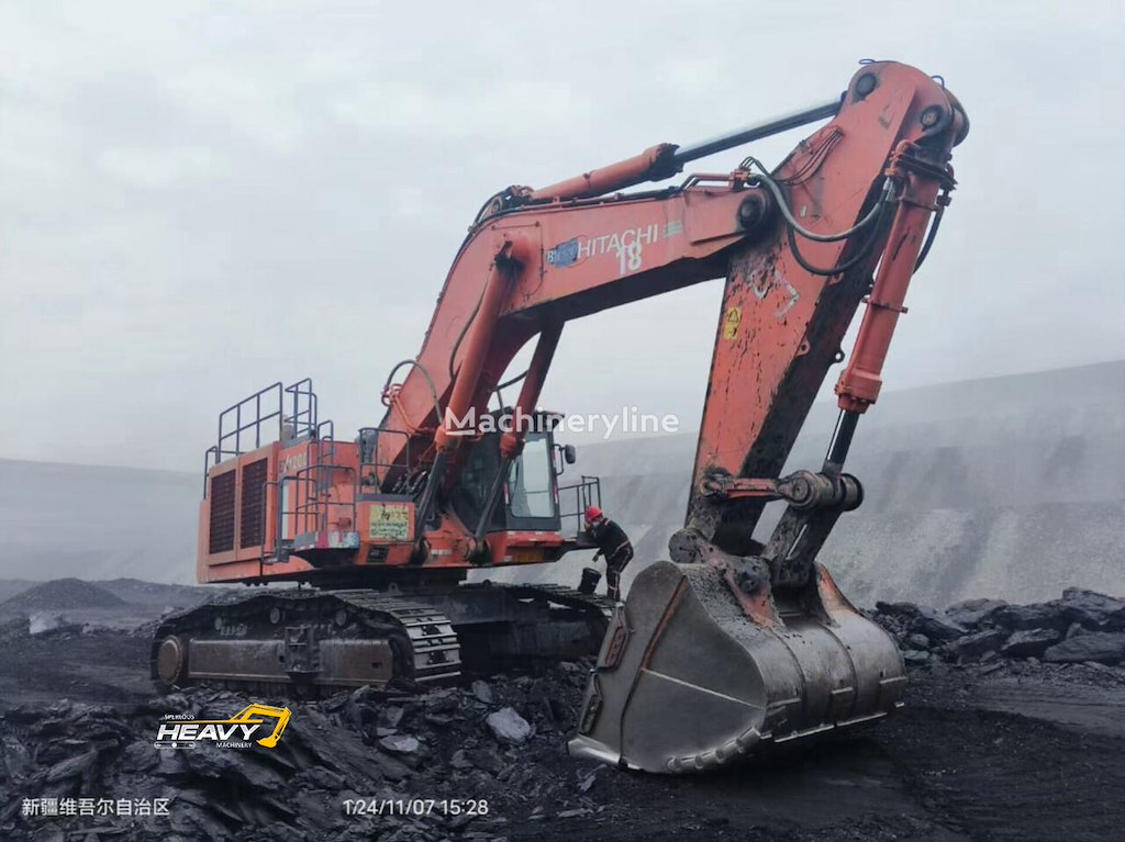 Hitachi EX1200 bager s dubinskom kašikom