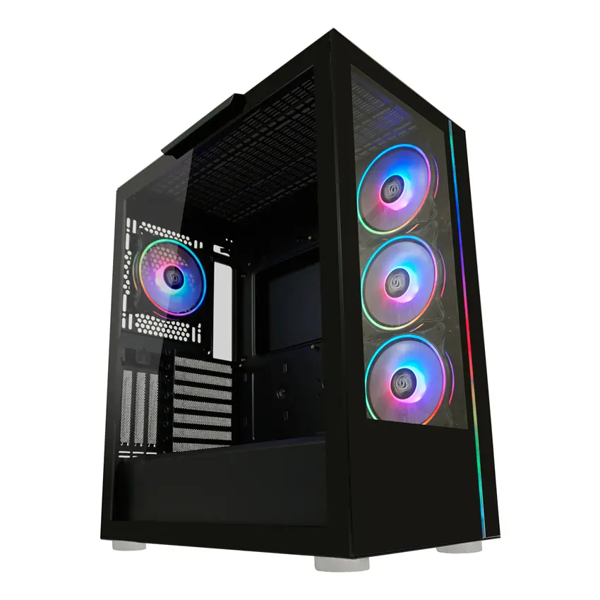 LC POWER Kućište Gaming 808B Skylla X ATX, Crno