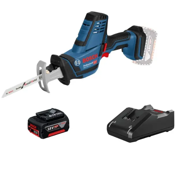 BOSCH Aku univerzalna testera GSA 18V-li 1x 4.0 Ah plavi