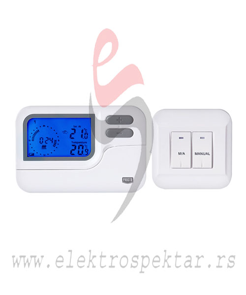 TERMOSTAT SOBNI BEŽIČNI DIGITALNI 7-35°C 0144275