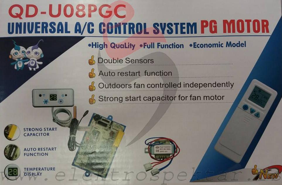 UNIVERZALNA ELEKTRONIKA KLIMA UREDJAJA QD-U08PGC 0213818