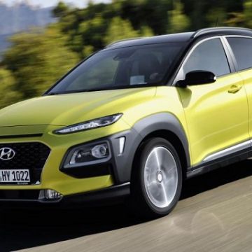 Hyundai KONA 2017-2023 prednji bočni vetrobrani