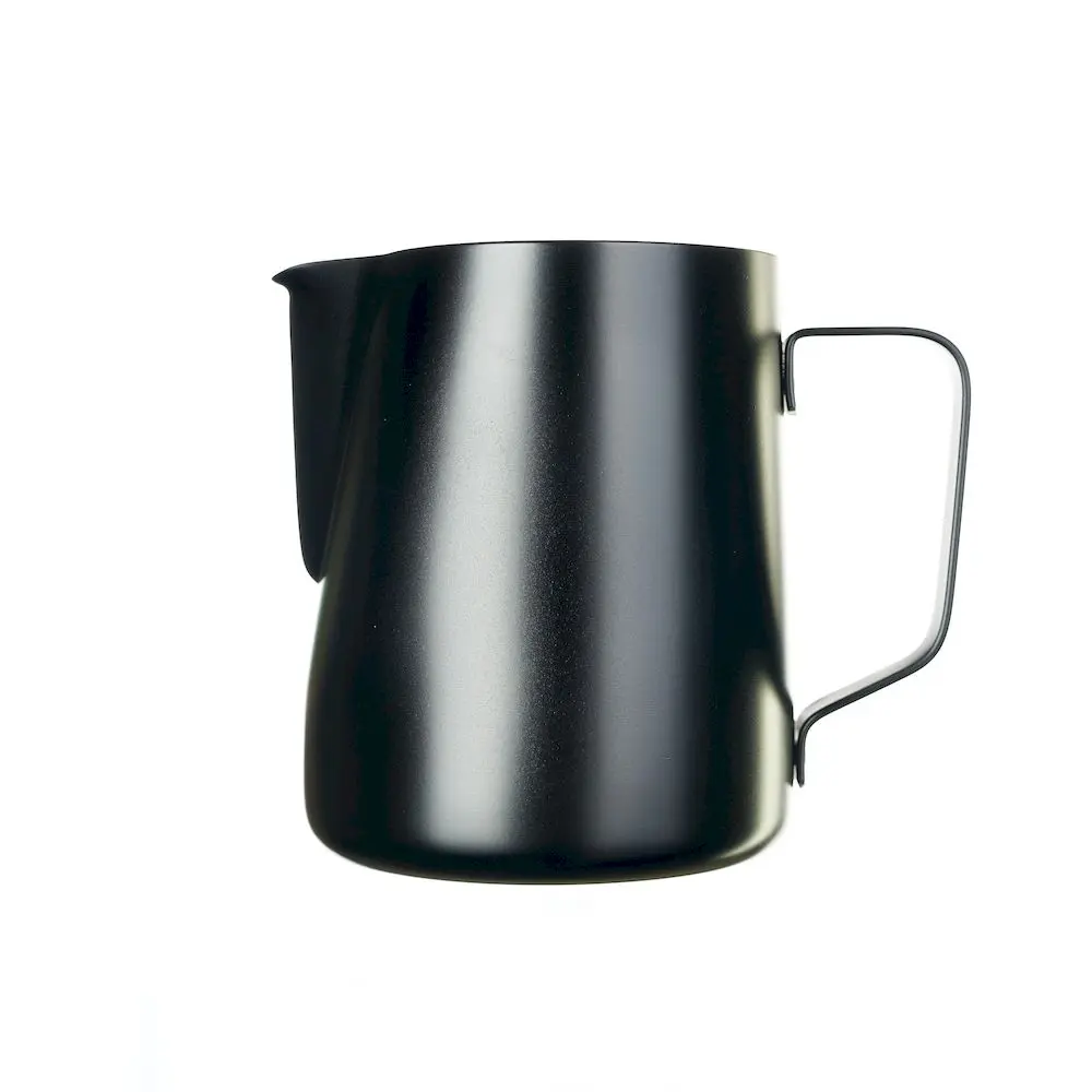 RHINO COFFEE GEAR Posuda za pripremu i grejanje mlečne kreme Latijera, 950 ml, Crna