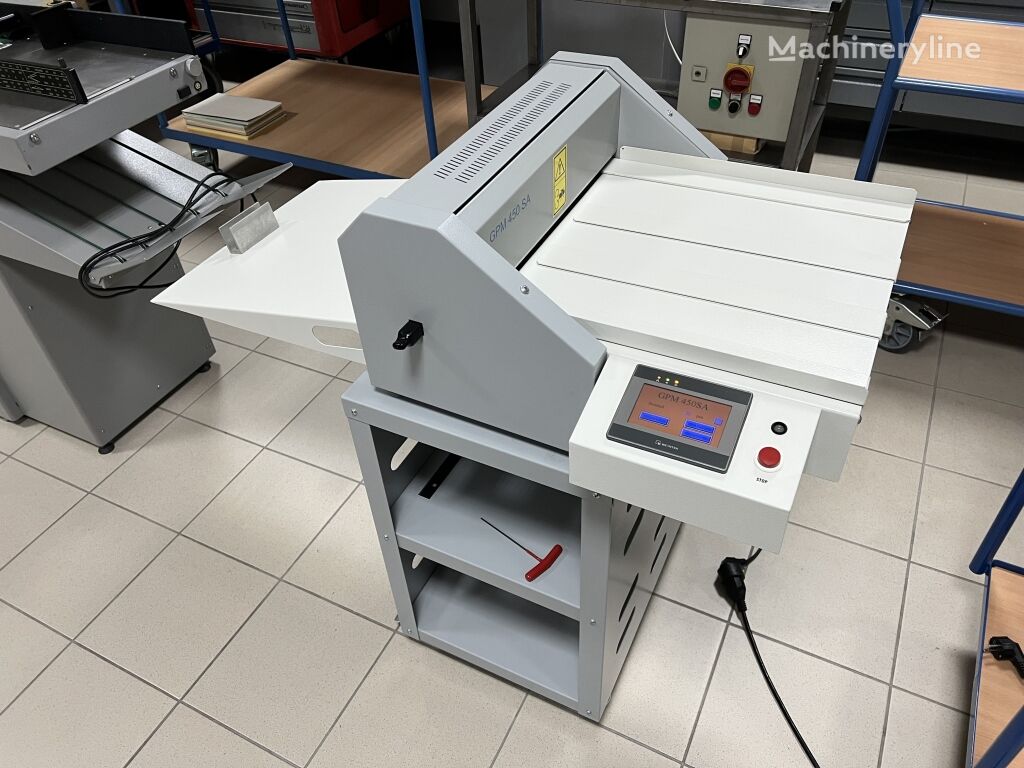 Cyklos GPM 450SA semi-automatic creasing machine mašina za rezanje papira