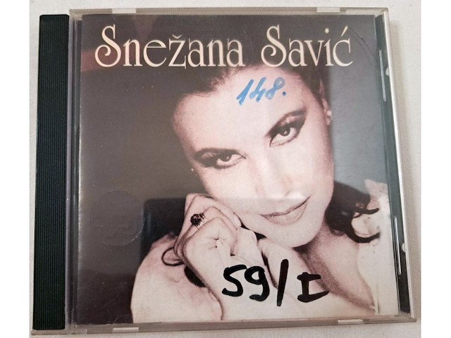 CD folk: SNEŽANA SAVIĆ - Crvena je zora (1998) odličan