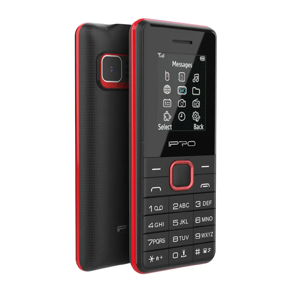 IPRO A18 Mobilni telefon, 1.77", 32MB/32MB, Dual SIM, Crno-crveni