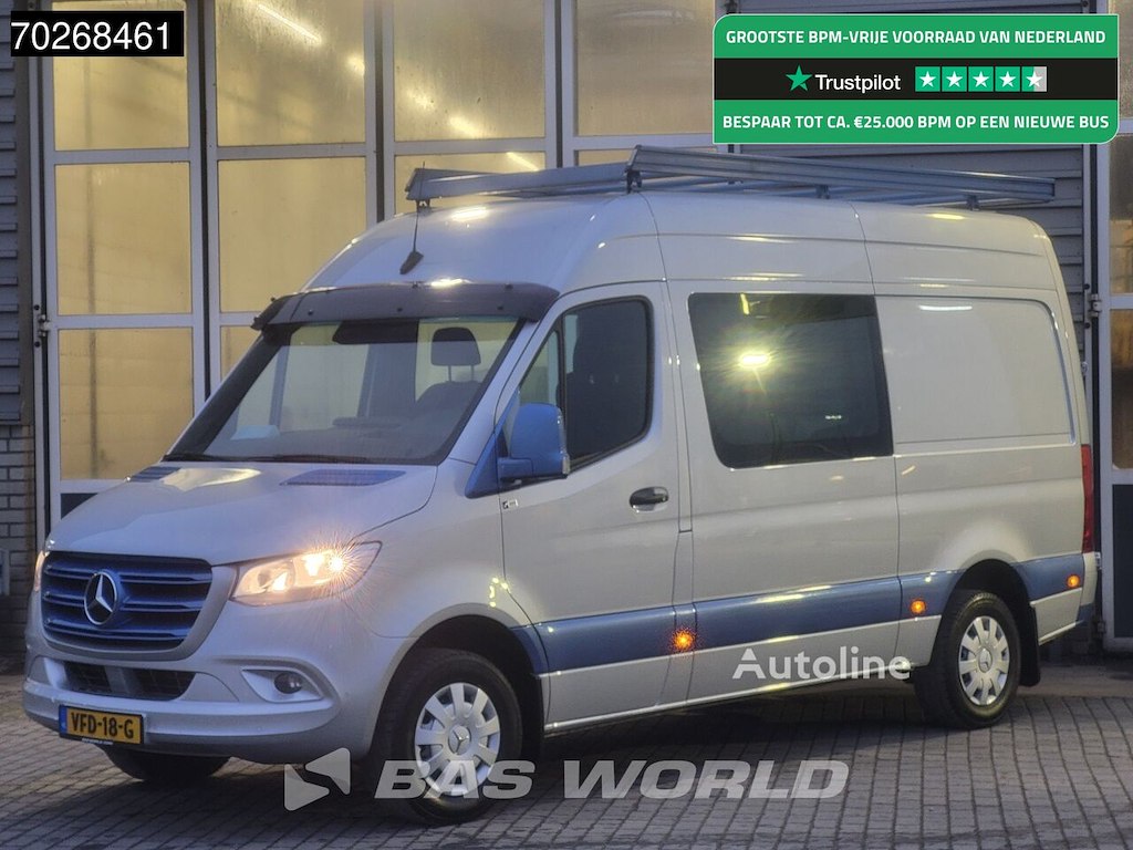 Mercedes-Benz Sprinter 319 CDI V6 190PK Automaat L2H2 Dubbel Cabine 3.5T trekh laki furgon