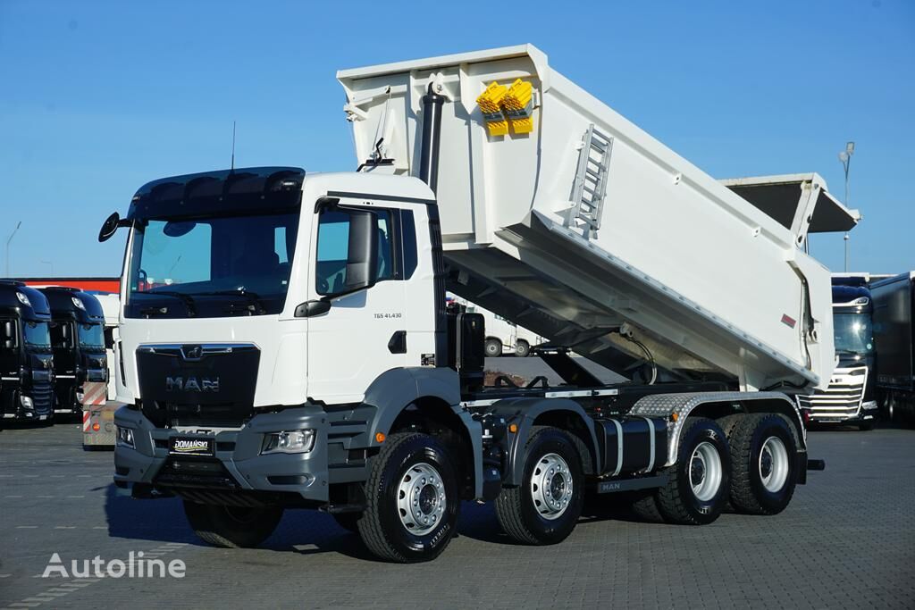 MAN TGX / 41.430 / E 6 / WYWROTKA / 8 X 4 / MANUAL / JAK NOWY kiper