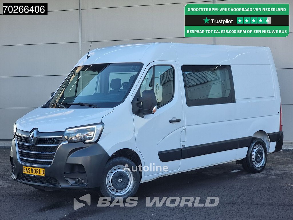 Renault Master 135PK L2H2 Dubbel Cabine Nwe model Airco Cruise Euro6 Dok laki furgon