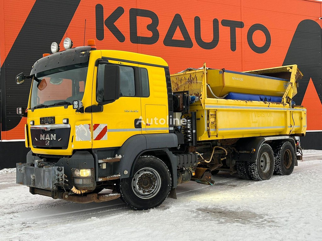 MAN TGS 26.480 6x2 FRONT AND SIDE SNOW PLOW EQUIPMENT / UNDERBODY SC kiper