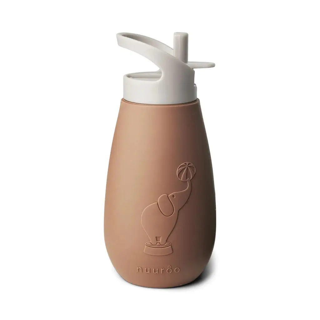 NUURO Flašica za bebe Pax, Silikonska, 350ml, Chocolate Malt