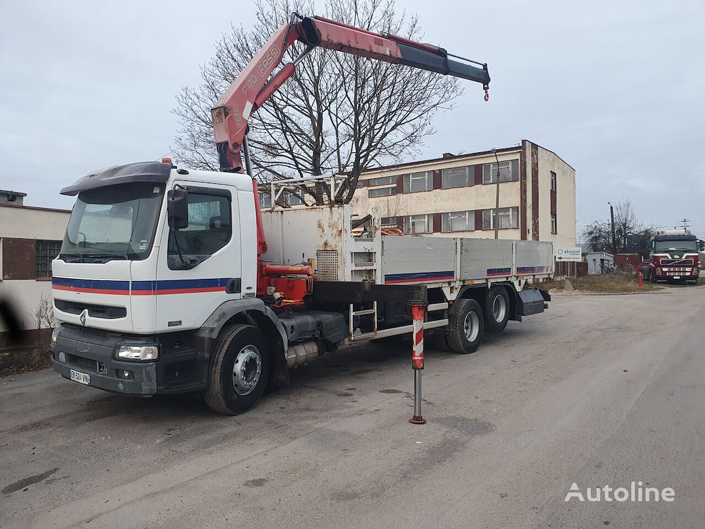 Renault Kerax 370 DCI kamion s ravnom platformom