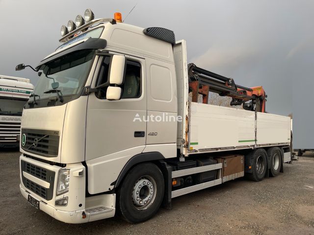 Volvo FH 420 German kamion s ravnom platformom