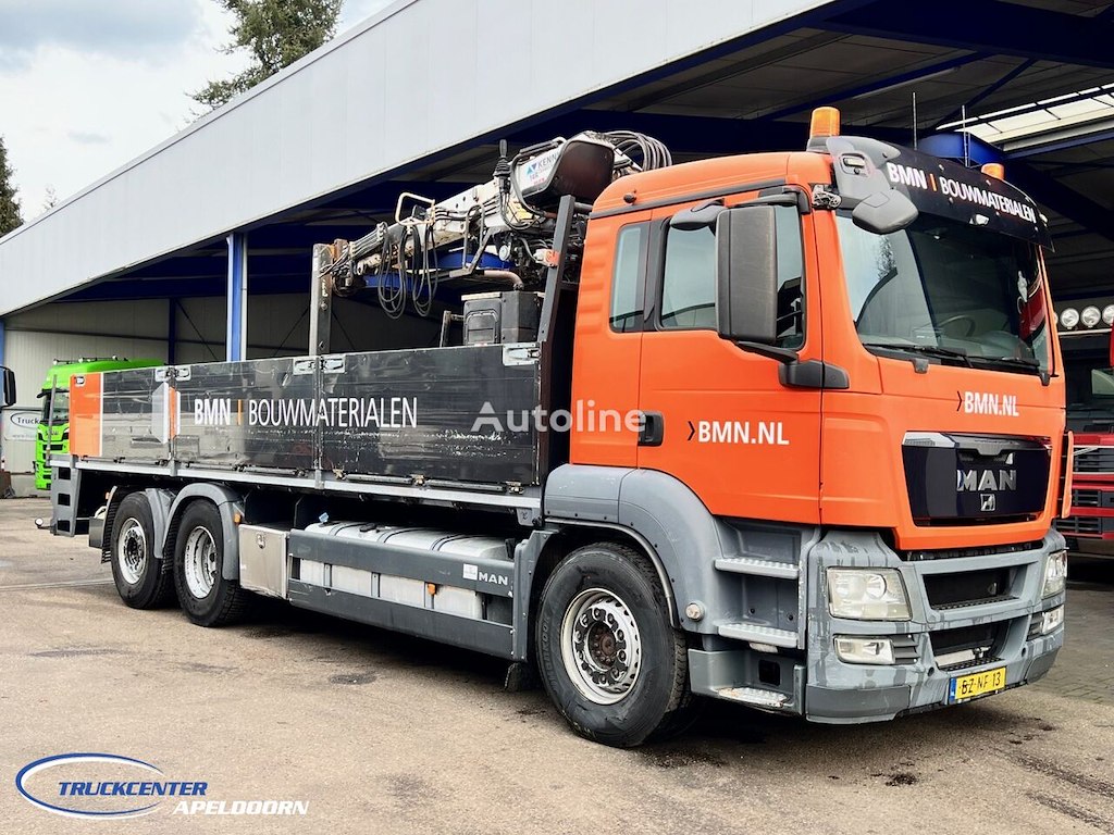 MAN TGS 26.320 Kennis 14R, Manuel gearbox kamion s ravnom platformom