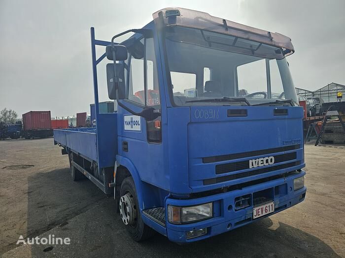 IVECO Euro cargo | 85E18 |open box with aluminium sides|, steel suspen kamion s ravnom platformom