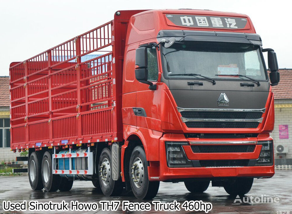 Sinotruk Howo Used Sinotruk Howo TH7 Fence Truck from China kamion s ravnom platformom