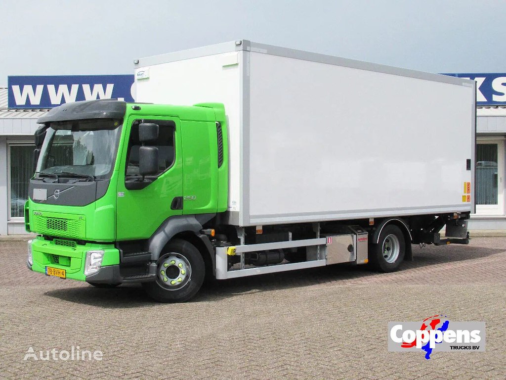 Volvo FL 250 BAKWAGEN + klep 2000 kg Euro 6 kamion furgon