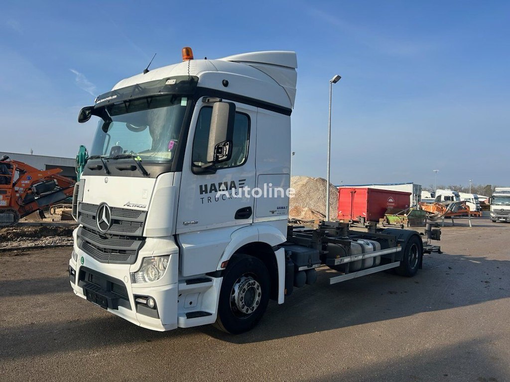 Mercedes-Benz Actros 1843L, Multiwechsler, 4x2, Unterfaltbühne, Streamspace kamion šasija