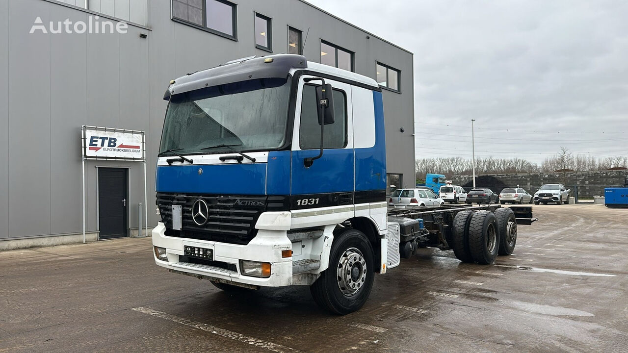 Mercedes-Benz Actros 2540 (DEVANT LAMES / 6X2 / V6 / EURO 2) kamion šasija