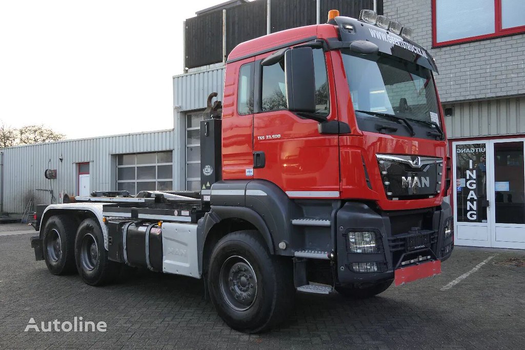 MAN TGS 33.500 | VDL 25Ton Hooklift | 436231Km | 2018 | 6X4 | Spring kamion rol kiper