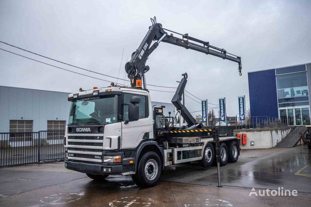 Scania 114G.340 - HIAB 220C/3x kamion rol kiper