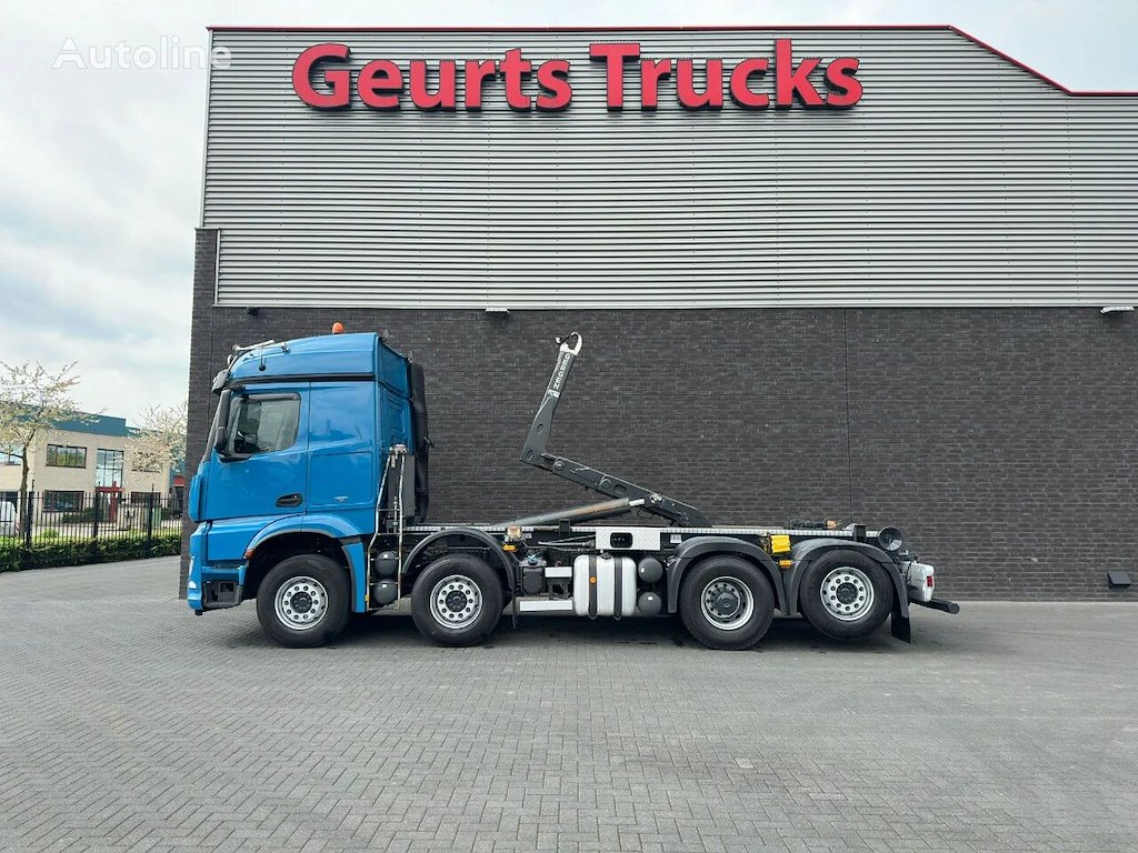 Mercedes-Benz Arocs 3552 8X2 + GERGEN GRK 24/70 HAAKARMSYSTEEM/ABROLLKIPPER/HO kamion rol kiper