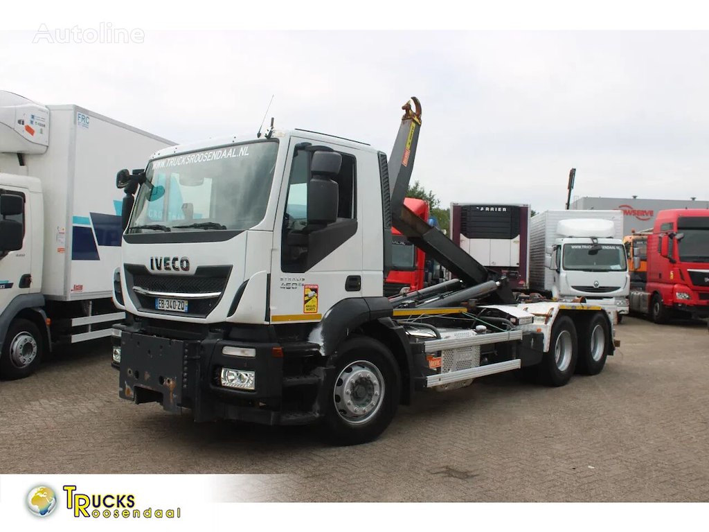 IVECO Stralis 460 + 6x2 + 20t marrel + EURO 6 +RETARDER + 12 IN STOCK kamion rol kiper