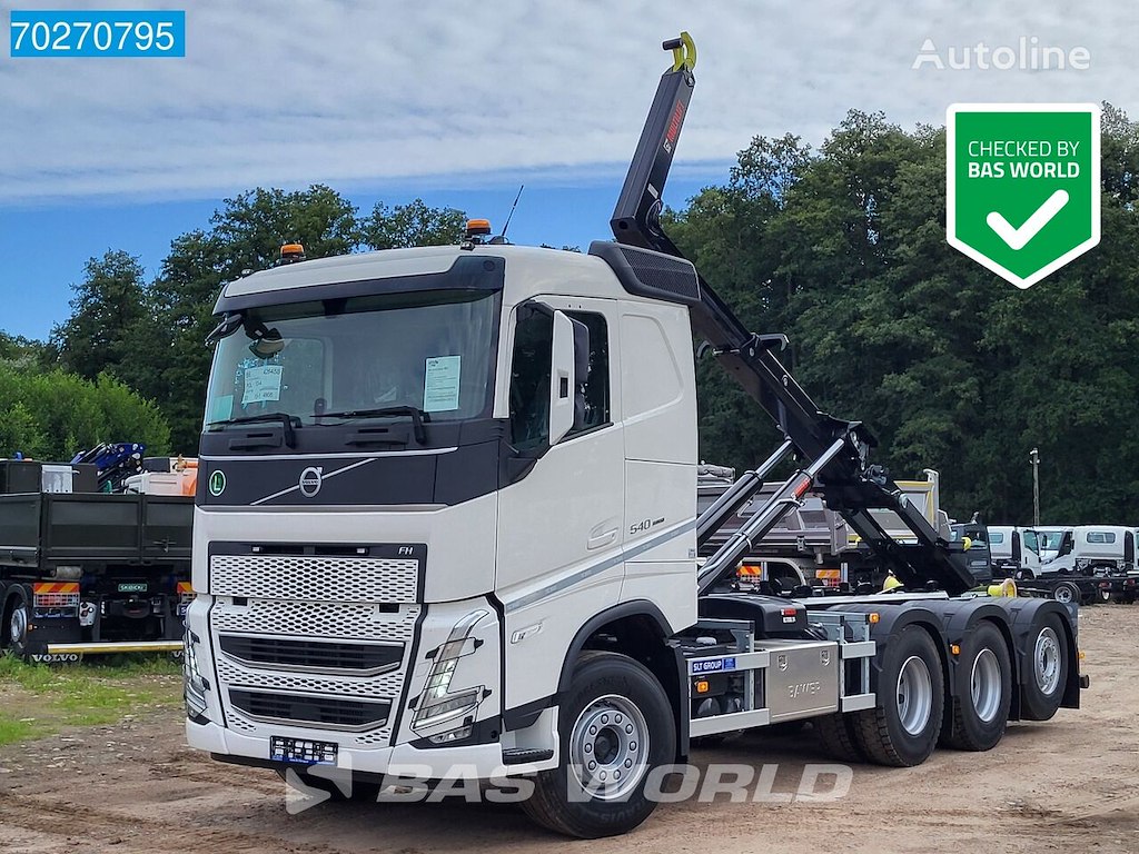 Novi Volvo FH 540 8X4 24 tons Hiab Multilift Lift-Lenkasche Retarder Euro 6 kamion rol kiper