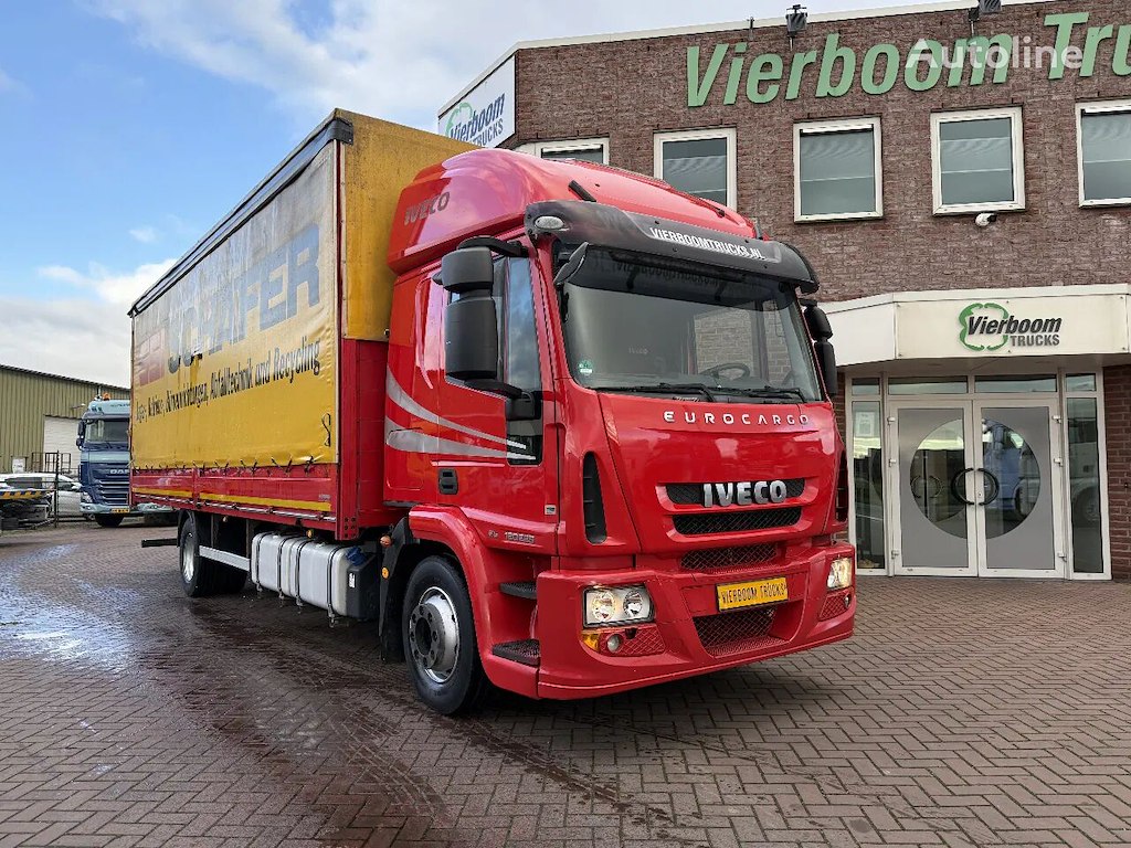 IVECO EuroCargo 120 E25 4X2 BAKWAGEN MET SCHUIFZEILEN EURO6 kamion sa klizna zavesa cerada