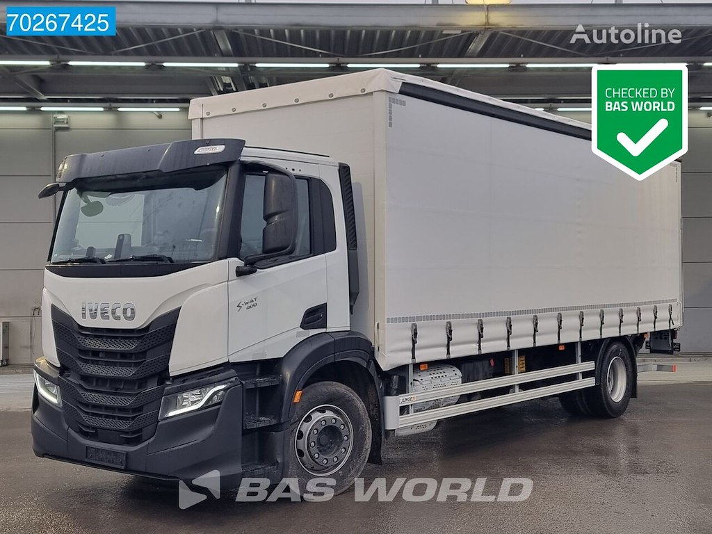 Novi IVECO S-Way 400 4X2 NEW! 2000kg Ladebordwand Navi ACC Euro 6 kamion sa klizna zavesa cerada