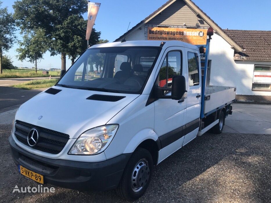 Mercedes-Benz Sprinter 516 CDI Aut Euro 5 DC 6-Pers AC Pick-Up Open Laadbak Tr kamion s ravnom platformom < 3.5t