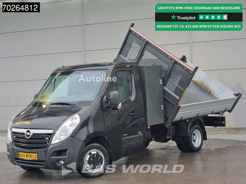 Opel Movano 165PK Euro6 3 zijdige Kipper met Kist 3.5t Trekhaak Airco kamion kiper < 3.5t