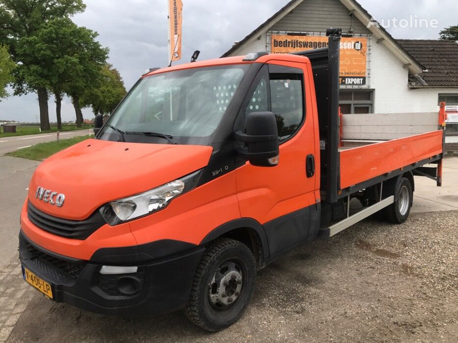 IVECO Daily 35C14 2.3 Hpi Euro 6 L3 Pick-Up Open Laadbak Laadklep Port kamion s ravnom platformom < 3.5t