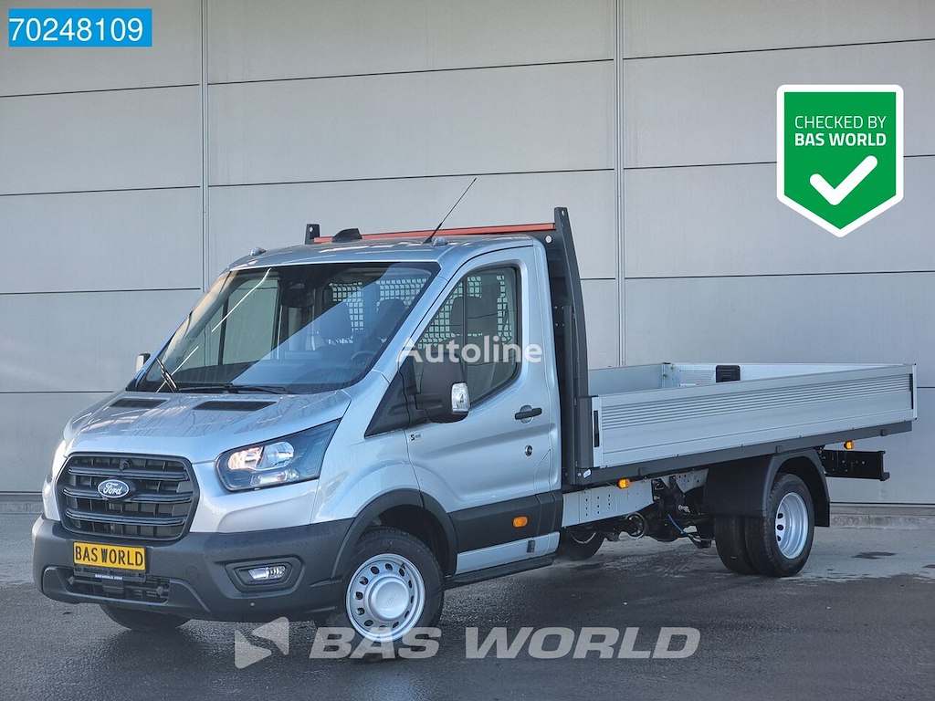 Novi Ford Transit 165pk Open laadbak Dubbellucht Pritsche Trekhaak Airco C kamion s ravnom platformom < 3.5t