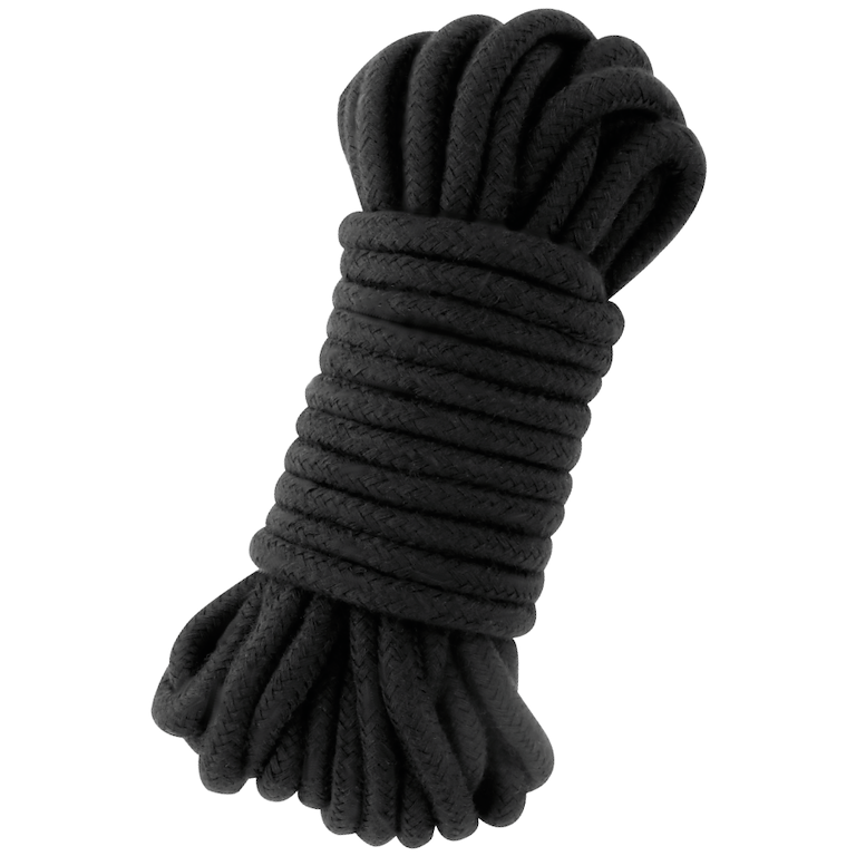 Black cotton rope 5m