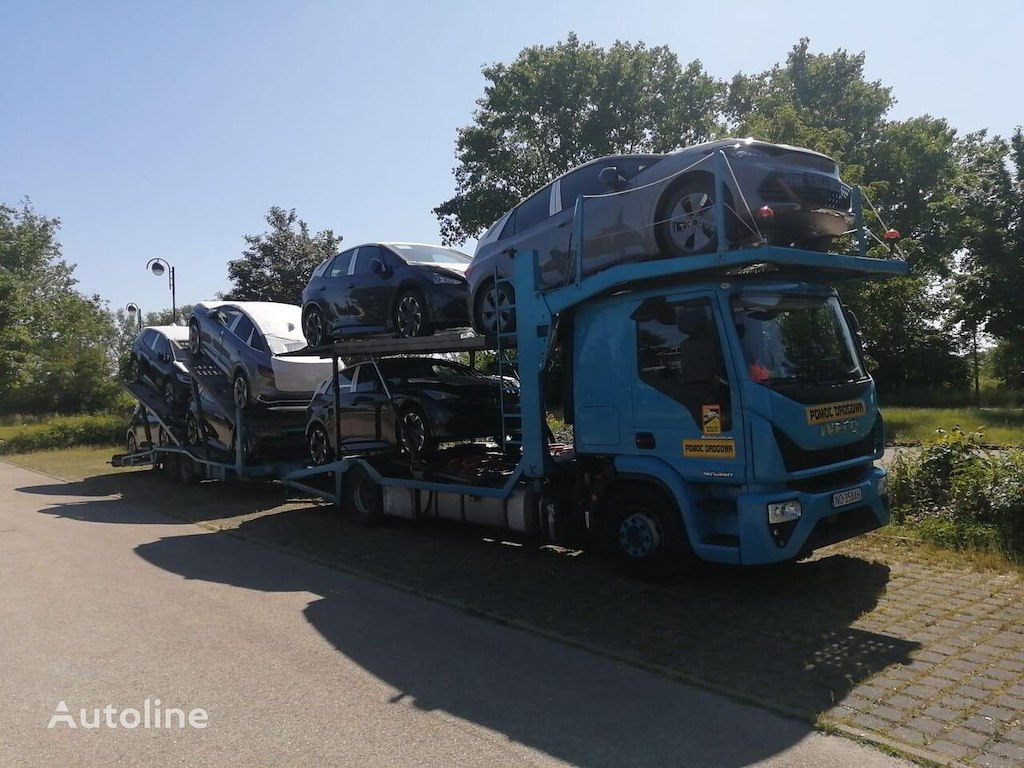 IVECO EuroCargo 80E21 autotransporter