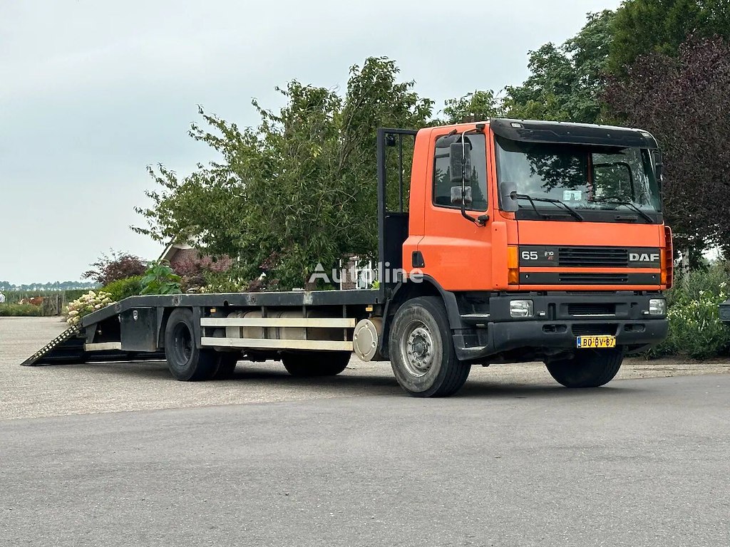 DAF 65.210 MASCHINE/FAHRZEUG TRANSPORTER RAMPEN!! MACHINE!! autotransporter