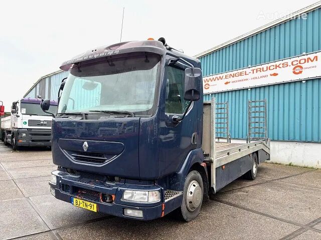 Renault Midlum 180 -12B 4x2 FULL STEEL MASCHINE TRANSPORTER (6 GEARS MAN autotransporter