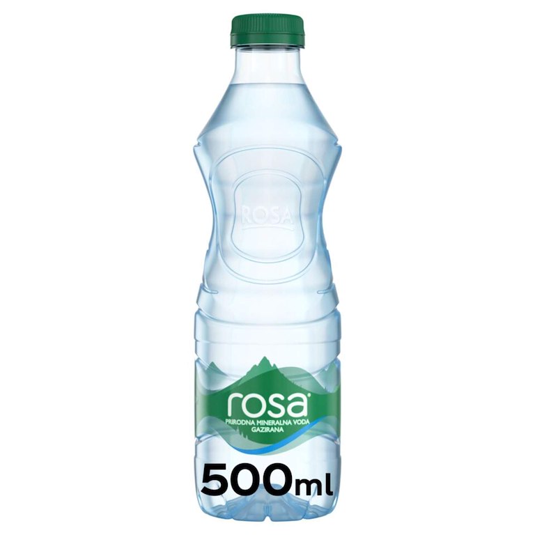 Rosa voda gazirana 500ml