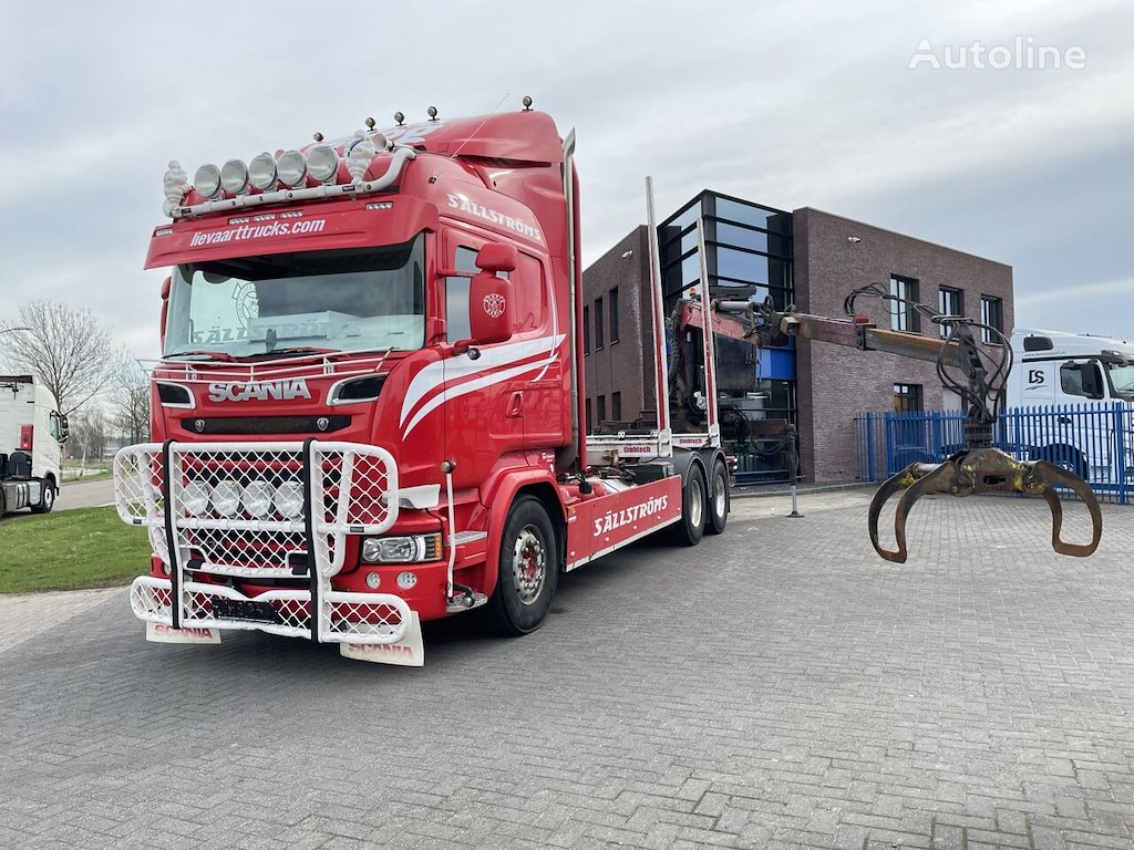 Scania R730 kamion za prevoz drva