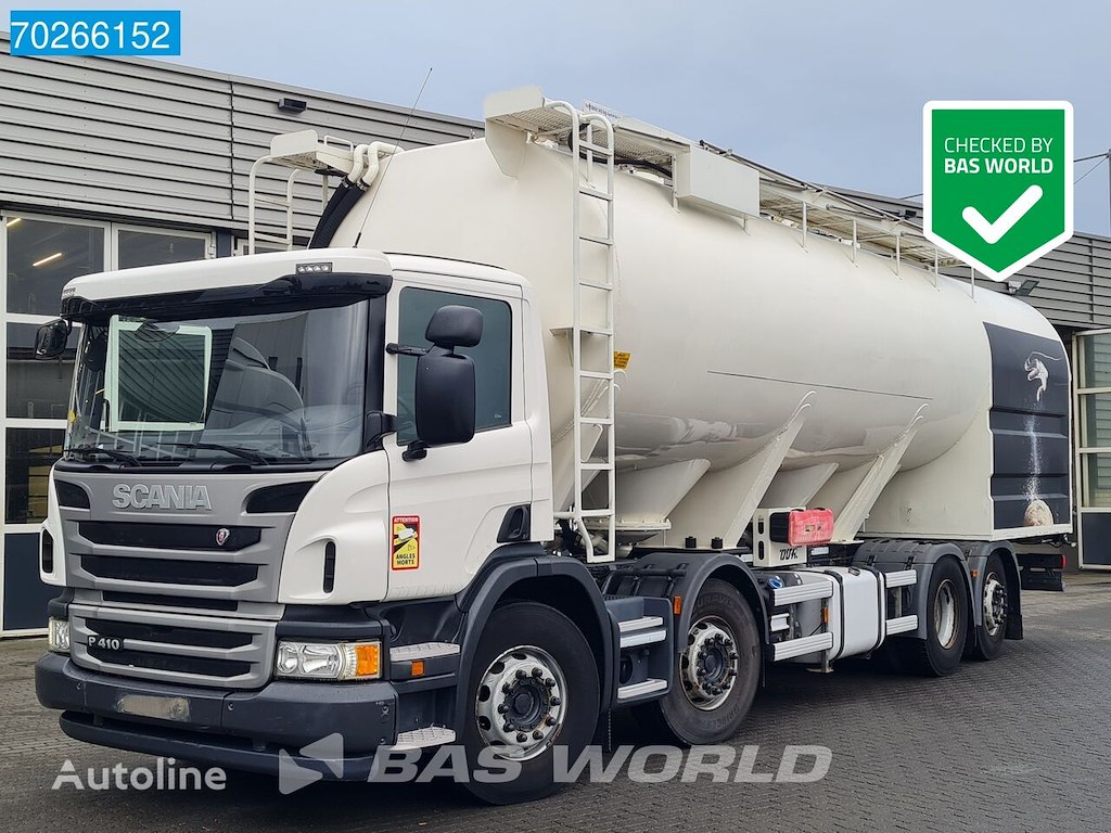 Scania P410 8X2 Silo 5 Compartments Retarder Lift+Lenkachse Euro 6 autocisterna