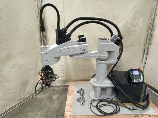 4-osni industrijski robot, robot za rukovanje, Scara Robot, robot za rukovanje, robot za utovar, rob
STÄUBLI TS80 + CS8C bmn